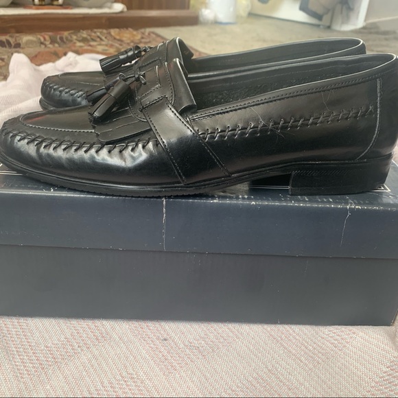 David Taylor | Shoes | Mens Black David Taylor Tassel Toe Dress Shoe ...